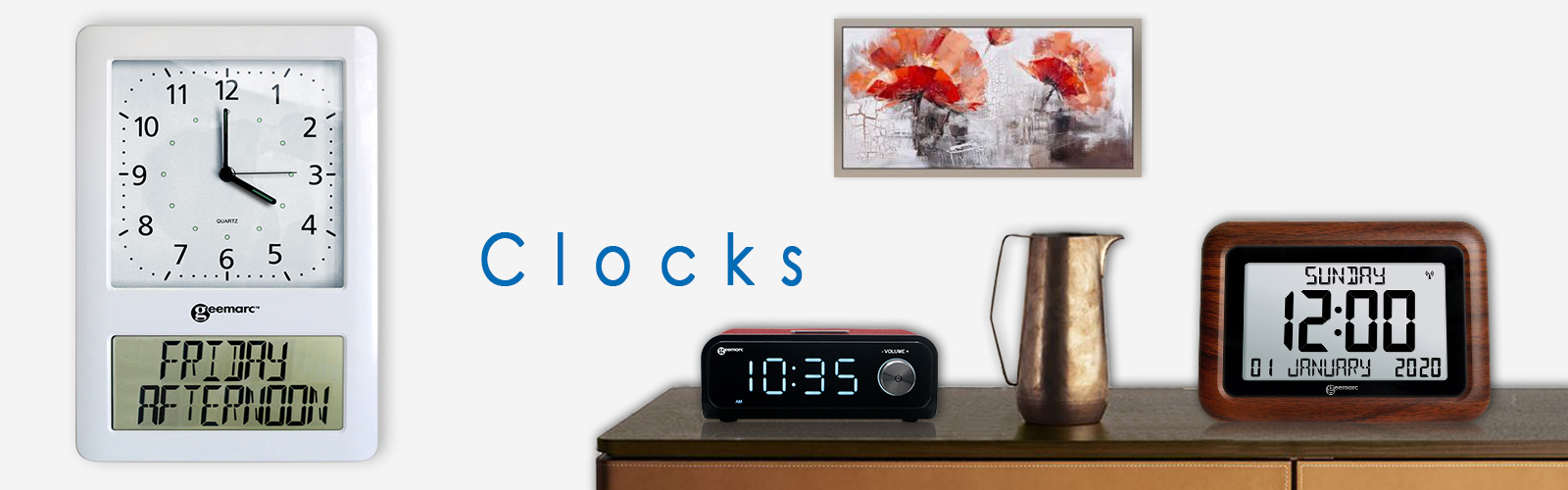 Clocks Archives - Geemarc UK