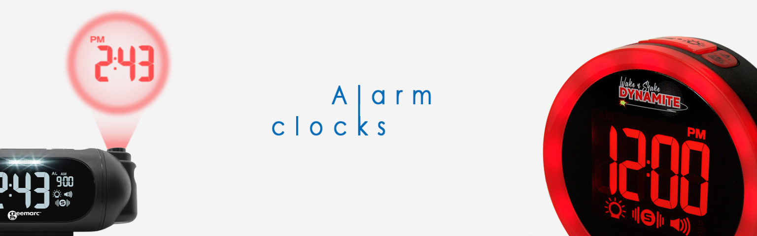 Alarm Clocks - Geemarc UK