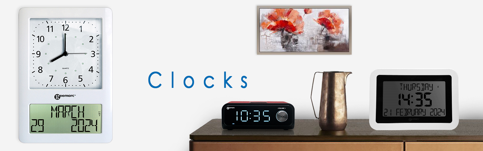 Clocks - Geemarc UK